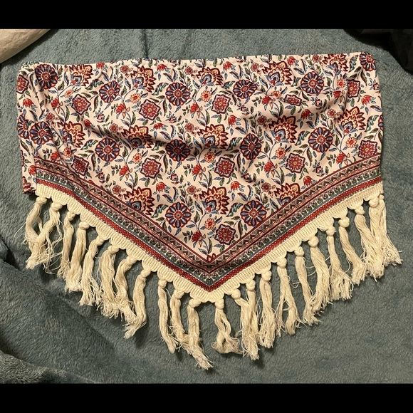 SHEIN | Tops | Western Boho Tube Top | Poshmark